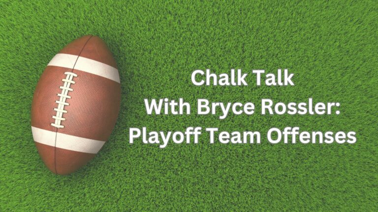 Chalk Talk!: NFL Playoff Team Offensive Schemes