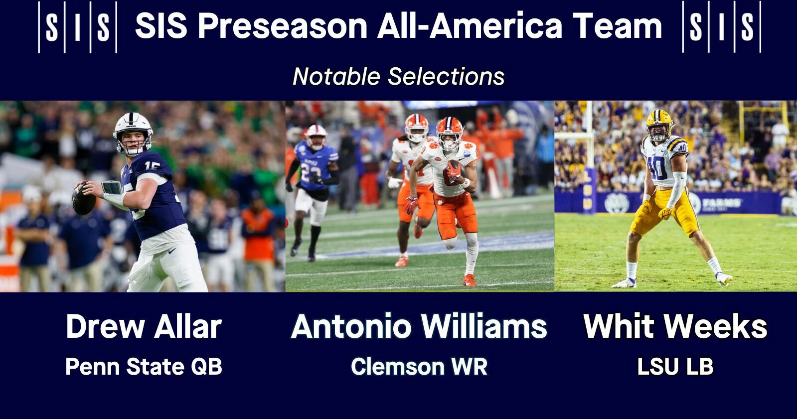 2025 SIS Preseason All-America Team